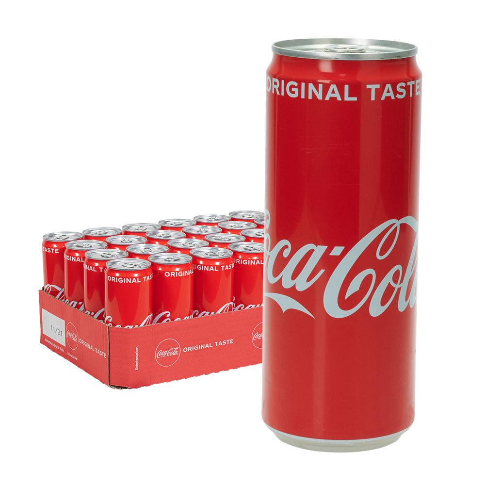 Coca-Cola 1 x Karton 24 x 0,33L Dose (Einweg), zzgl. 6,00 € Pfand ...