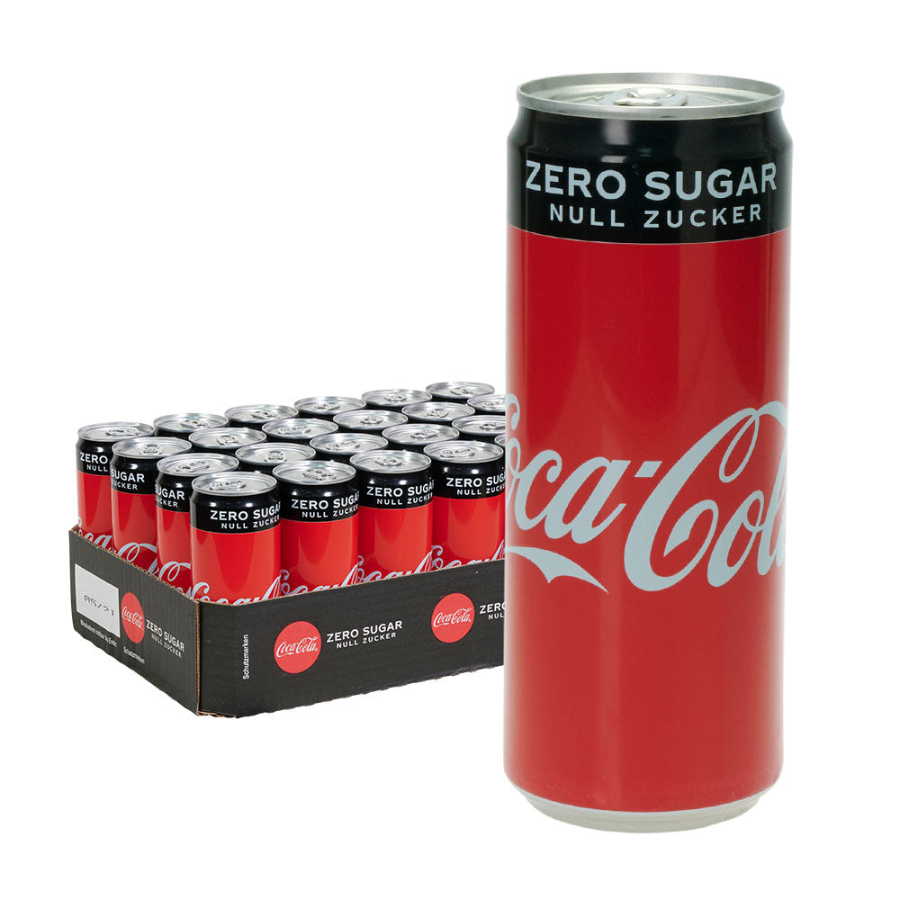 Coca-Cola Zero 1 x Karton 24 x 0,33L Dose (Einweg), zzgl. 6,00 € Pfand ...